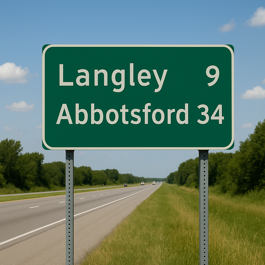 The Story Behind the Green Highway Signs We See Everywhere