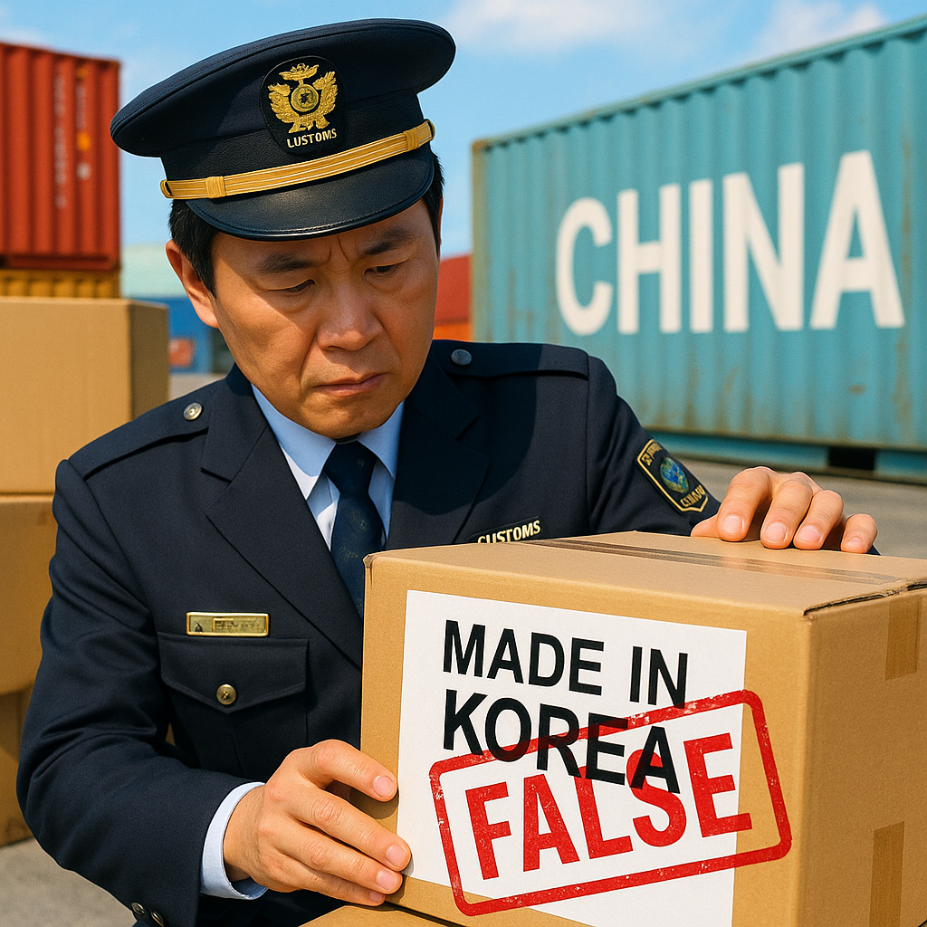 China Fakes ‘Made in Korea’ to Dodge Tariffs