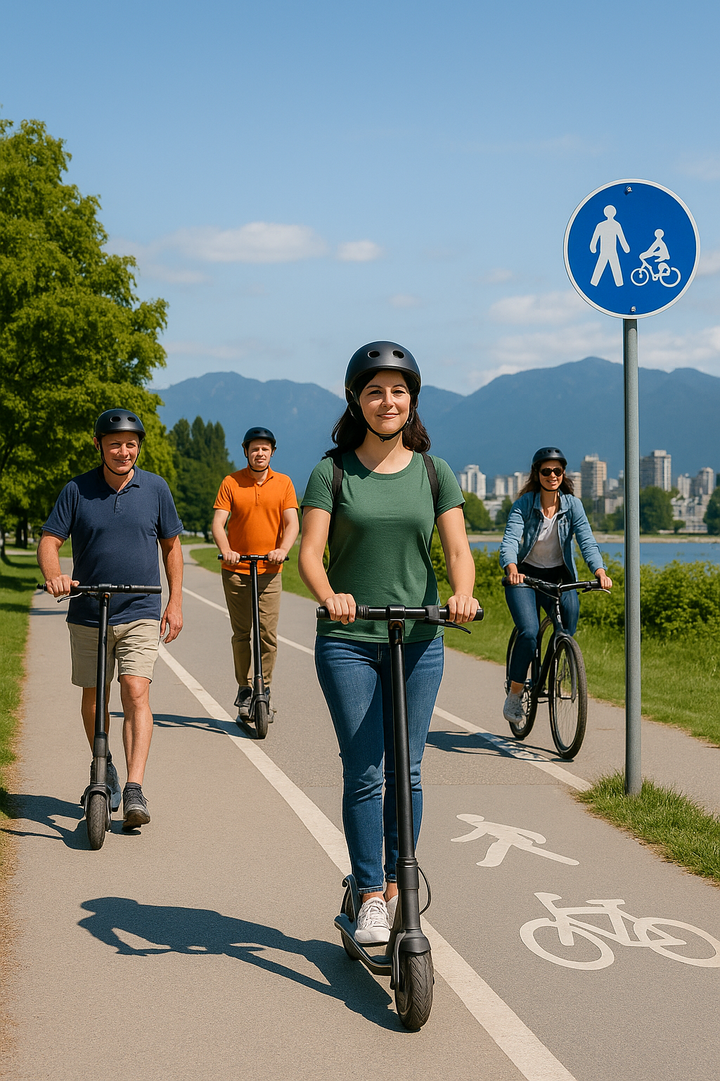 Wheels in Motion: Vancouver’s Summer Pathway Surge