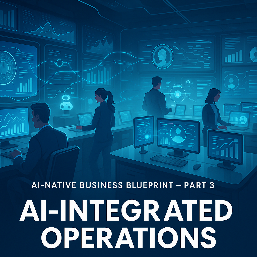 AI-Native Blueprint – Part 3: Integrated Operations