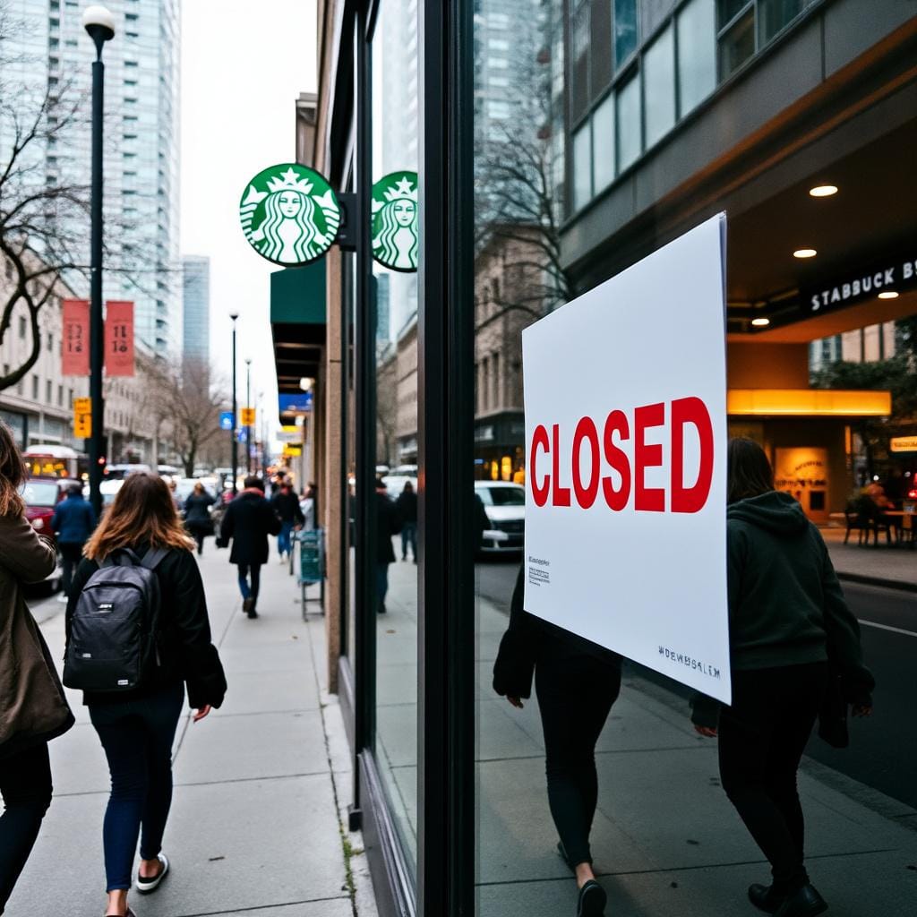 Starbucks is restructuring and closing multiple locations in Vancouver