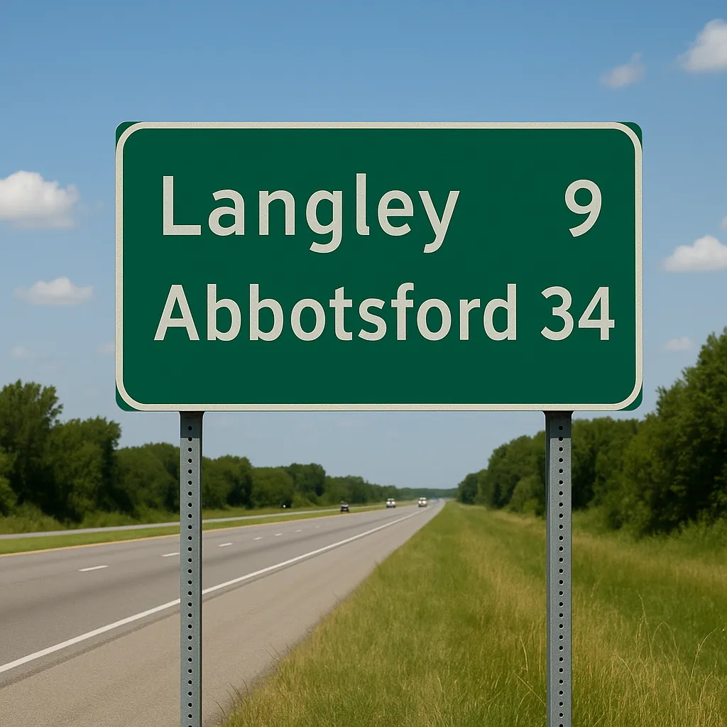 The Story Behind the Green Highway Signs We See Everywhere