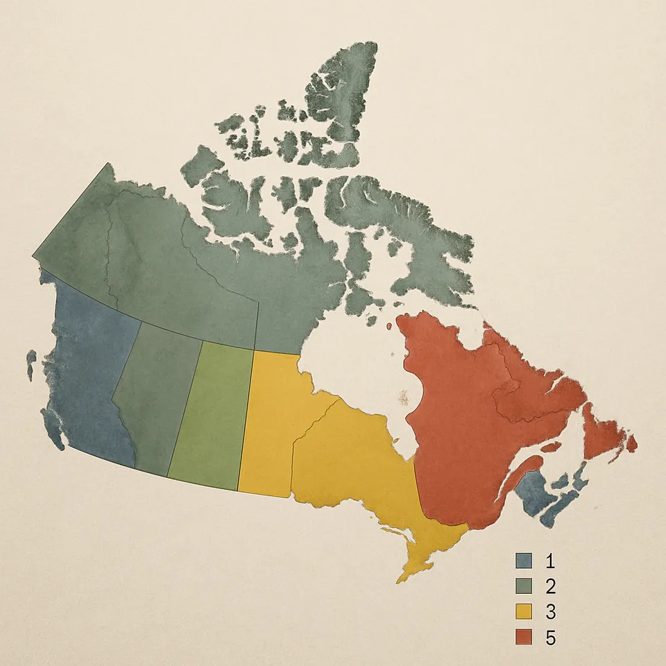 Why Canadian Postal Codes Are So Oddly Structured